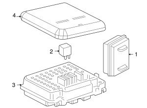 1995-1998 GM Fuse Box 12171201 | GM Parts Center