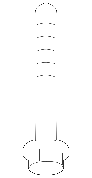 2016-2019 Chevrolet Cruze M12x1.75x72 Multi-Purpose Bolt 11610556 ...