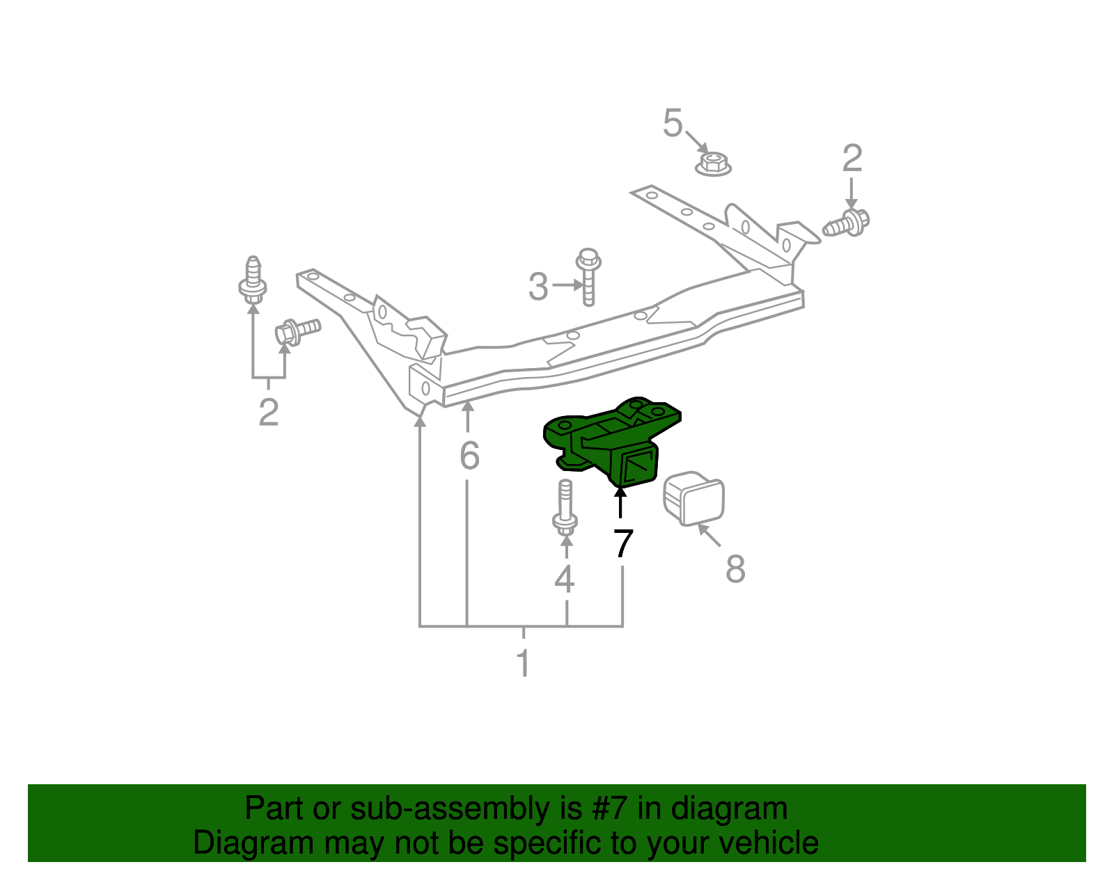 2003-2006 Toyota Tundra Trailer Hitch (Rear) 51908-0C020 | OEM Parts Online