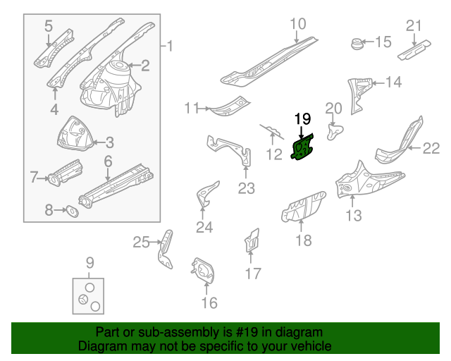 Genuine BMW 41-14-8-209-658 | Mount Bracket | FREE Shipping on Most ...