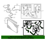 2015-2017 Audi Upper Hose 5Q0-122-101-DT | OEM Parts Online