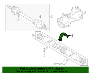 2015-2025 Nissan Drive Shaft Assembly Upper Bracket 37511-70T00 | OEM ...