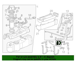 2011-2016 GM OEM NEW 2011-2017 GM Injection Nozzle Assembly Emission ...