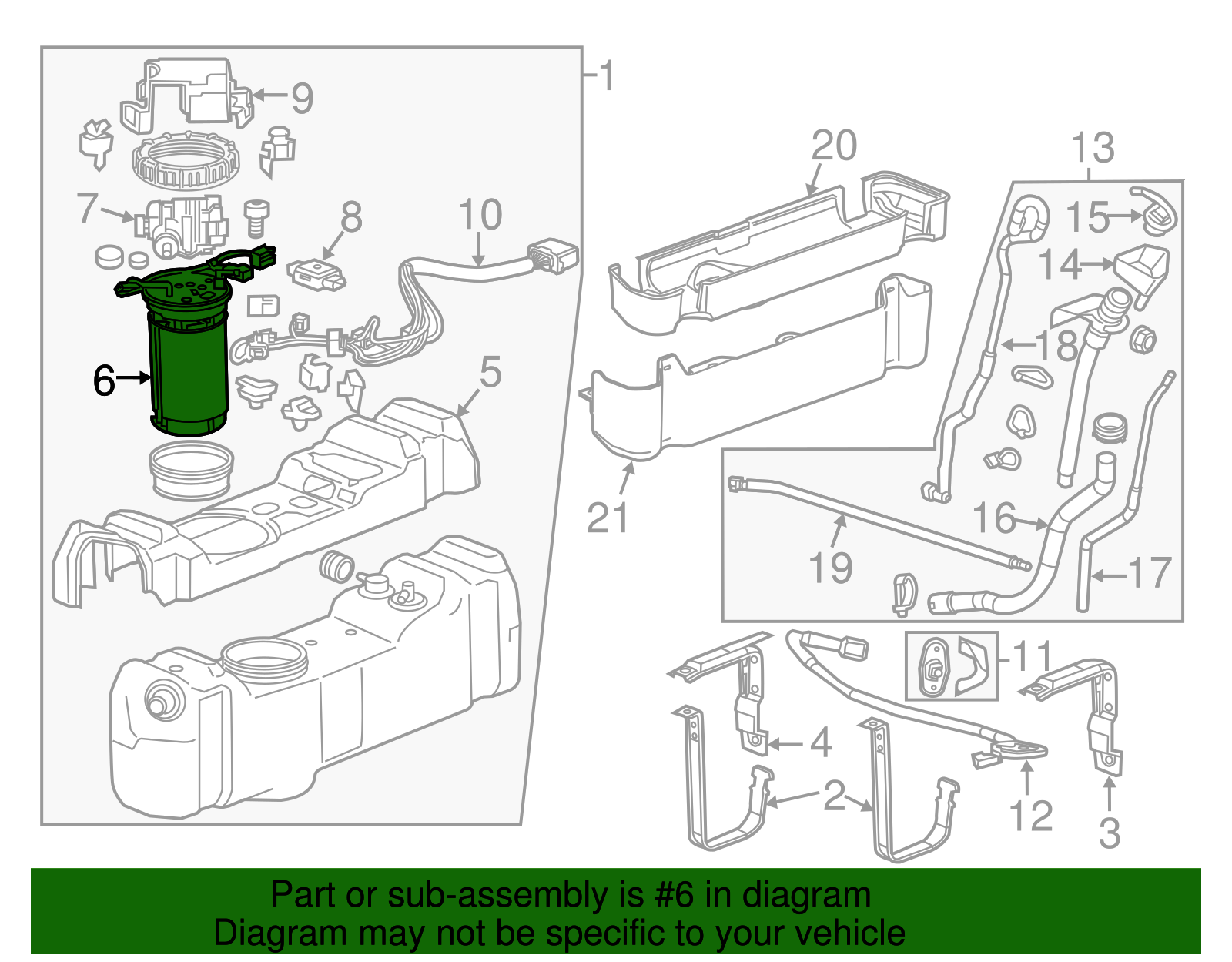 84412924 - Diesel Exhaust Fluid (Def) Pump 2012-2016 GM | Payne ...