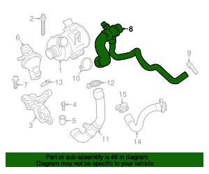 Genuine BMW 11-53-7-639-999 | Inlet Pipe | FREE Shipping on Most Orders ...