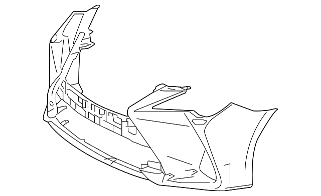 Lexus OEM Bumper Cover Part# 52119-2U909 | OEM Vehicle Parts