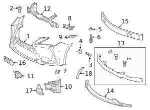 47749-06010 - Bumper Cover Fastener - 2007-2020 Lexus | My L Parts