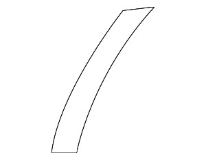 75895-53010 - 2018-2024 Lexus - Bumper Cover Tape | My L Parts