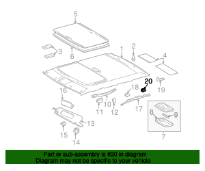 2002-2021 Toyota Head Air Bag Bolt 90080-11628 | Toyota Parts Center