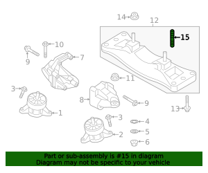 Genuine Trans Cross-Member Stud for 2017-2024 Genesis | Part# 11513 ...