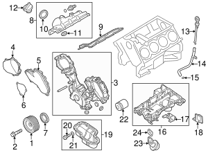 2011-2015 Infiniti Valve Cover Upper Seal 13276-1LA0A | Discount ...