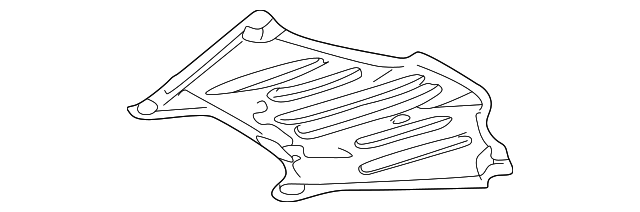 51442-24022 - Under Cover For 2002-2010 Lexus SC430 | Lexus OE Parts