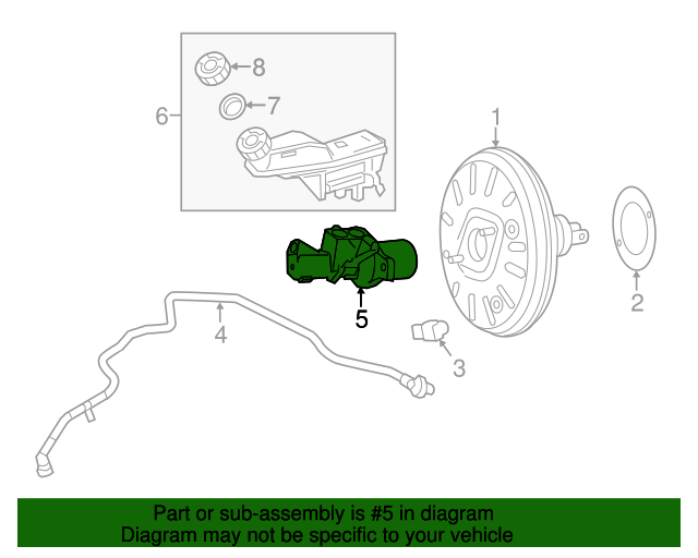 246-430-03-01 - Master Cylinder 2014-2020 Mercedes-Benz | Mercedes-Benz ...