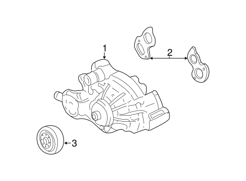 Water Pump for 2005 Chevrolet Silverado 1500 | GM Parts Center