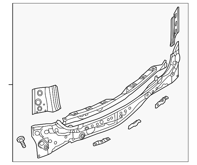 2015-2016 Mazda CX-5 Rear Panel Assembly KD53-70-750B | RealMazdaParts.com