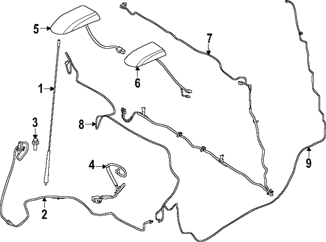 2023-2024 Ford Connector Wire PC3Z-19A397-E | TascaParts.com