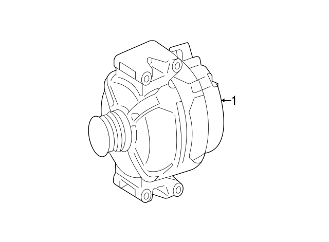 000-906-09-03-80 - Alternator 2014-2017 Mercedes-Benz | AutoNationParts.com