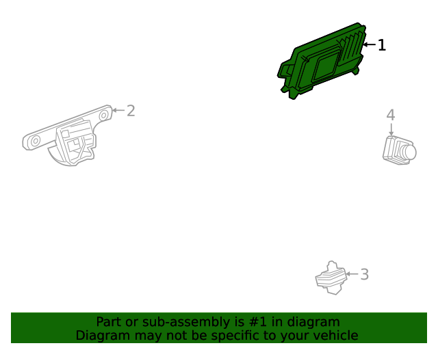 84829910 - Video Processing Module 2019 Chevrolet Blazer | Chevrolet ...