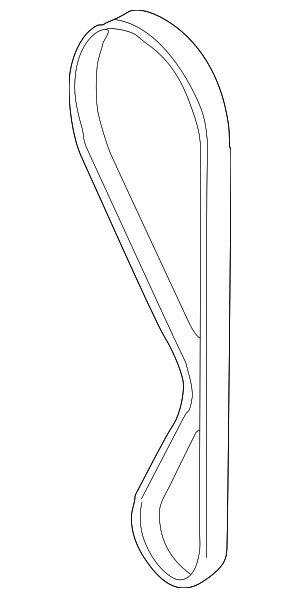 1996-2011 Hyundai Accent Timing Belt 24312-26050 | OEM Parts Online