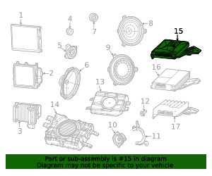 2018-2024 Mopar Amplifier 68547718AC | Mopar Parts Canada