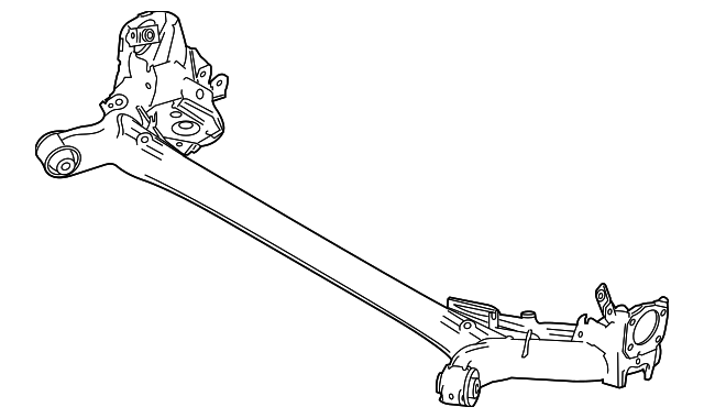 42110-WB007 - Axle Assembly - 2016-2020 Toyota | OEM Parts Quick