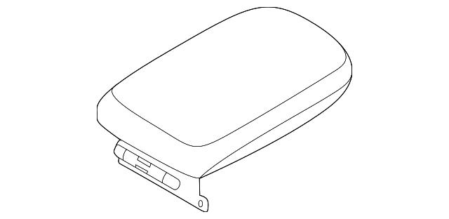 84660-Q5000WK - Console Armrest 2021-2022 Kia Seltos | Kia.Parts Store