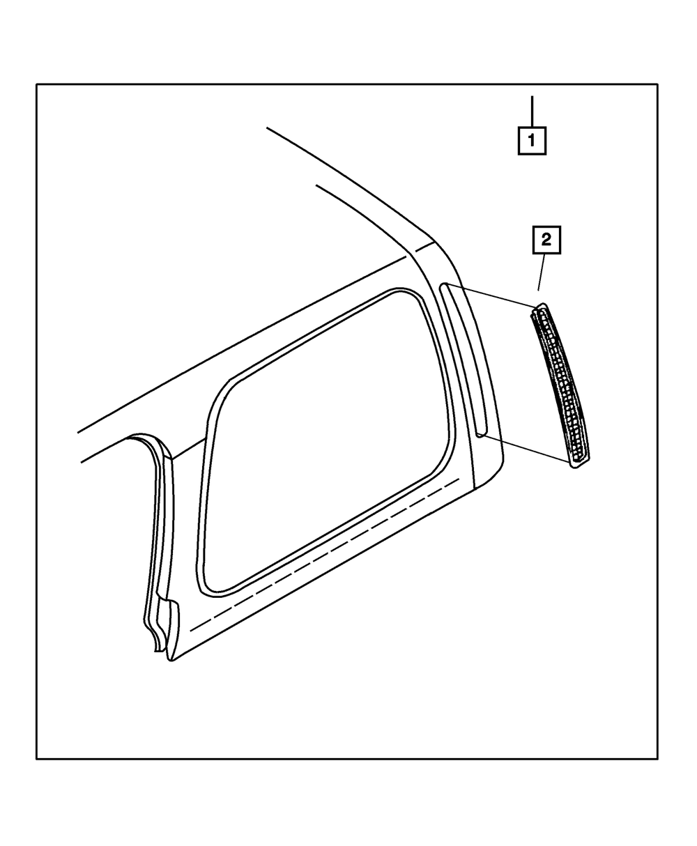 2001-2002 Jeep Wrangler Headliner Air Vent 55036306 | Mopar.com ...