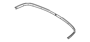 51-13-7-123-438 - Rear convertible top Molding Right Side (Passenger ...