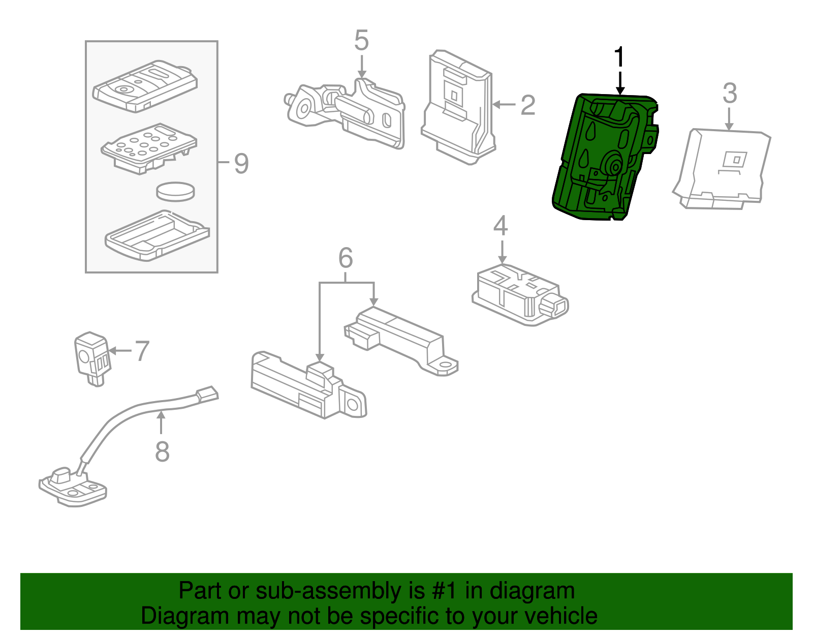 2016-2018 Acura RDX Control Module 38320-TX4-A41 | OEM Parts Online