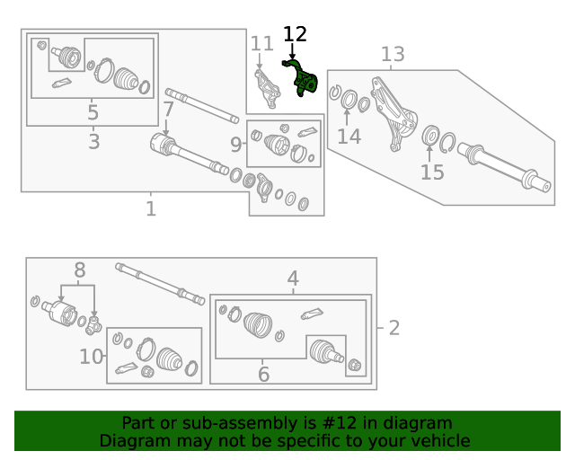 44517-SZA-A00 - Heat Shield 2012-2020 Honda | AutoNation Parts