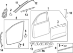 Genuine OEM Toyota Weatherstripping | Toyota Parts Center