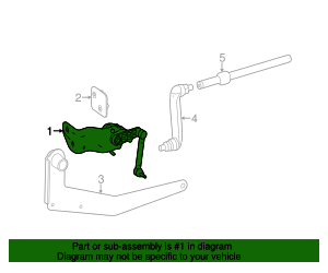 906-542-08-18 - Height Sensor 2014-2018 Mercedes-Benz Sprinter 2500 ...