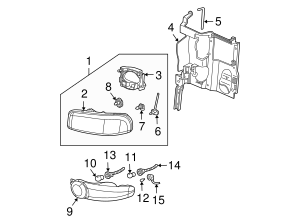 15306147 - Multi-Purpose Lamp Socket 1999-2007 GM | AutoNationParts.com