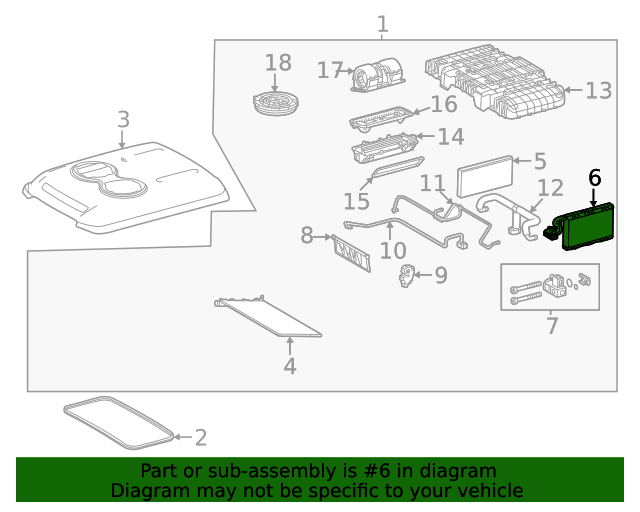 0008302104 - Evaporator Core 2019-2021 Mercedes-Benz | Mercedes-Benz ...