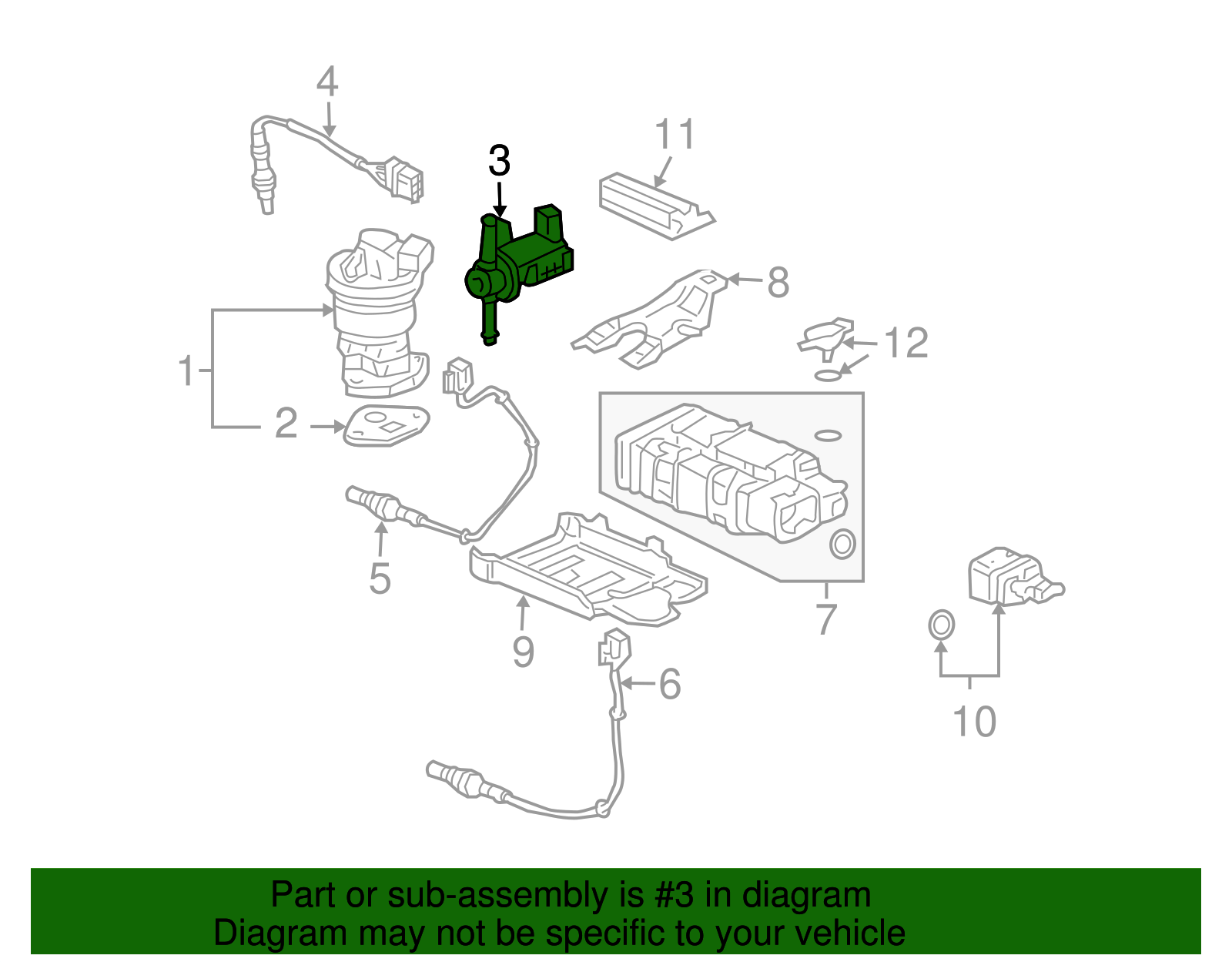 2004-2008 Acura Purge Control Valve 36162-RDV-J01 | Retail Performance ...