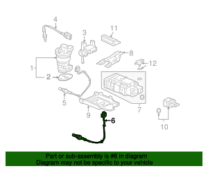 2006 Acura TL Oxygen Sensor 36542-RKB-004 | Acura Parts Now