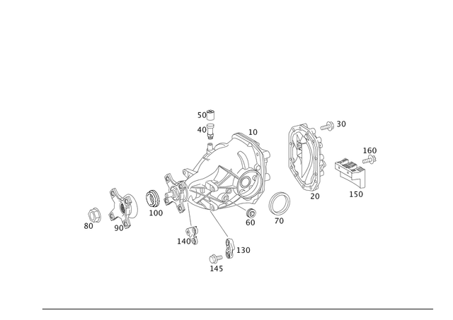 1954-2025 Mercedes-Benz Hexagon Head Bolt 910105-010009 | MB OEM Parts