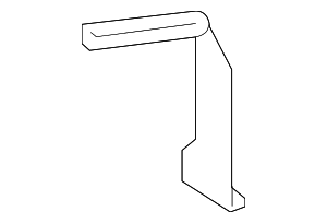 Genuine Toyota Bumper Corner Cover (Left, Rear, Upper) part# 52166 ...