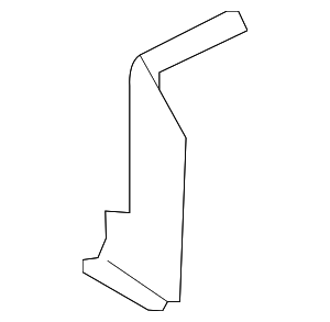 2016-2023 Toyota Tacoma End Support Cover 52165-04010 | Toyota Parts Center