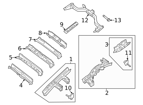 Trailer Hitch Components for 2017 Nissan Pathfinder | My Nissan Part