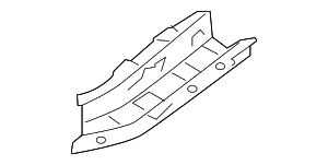 2013-2019 Nissan Pathfinder Rail End - Passenger Side (RH) G5520-3JAMA ...