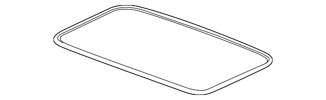 2019-2023 GM Sunroof Window Seal 84467944 GM | GMPartsDirect.com