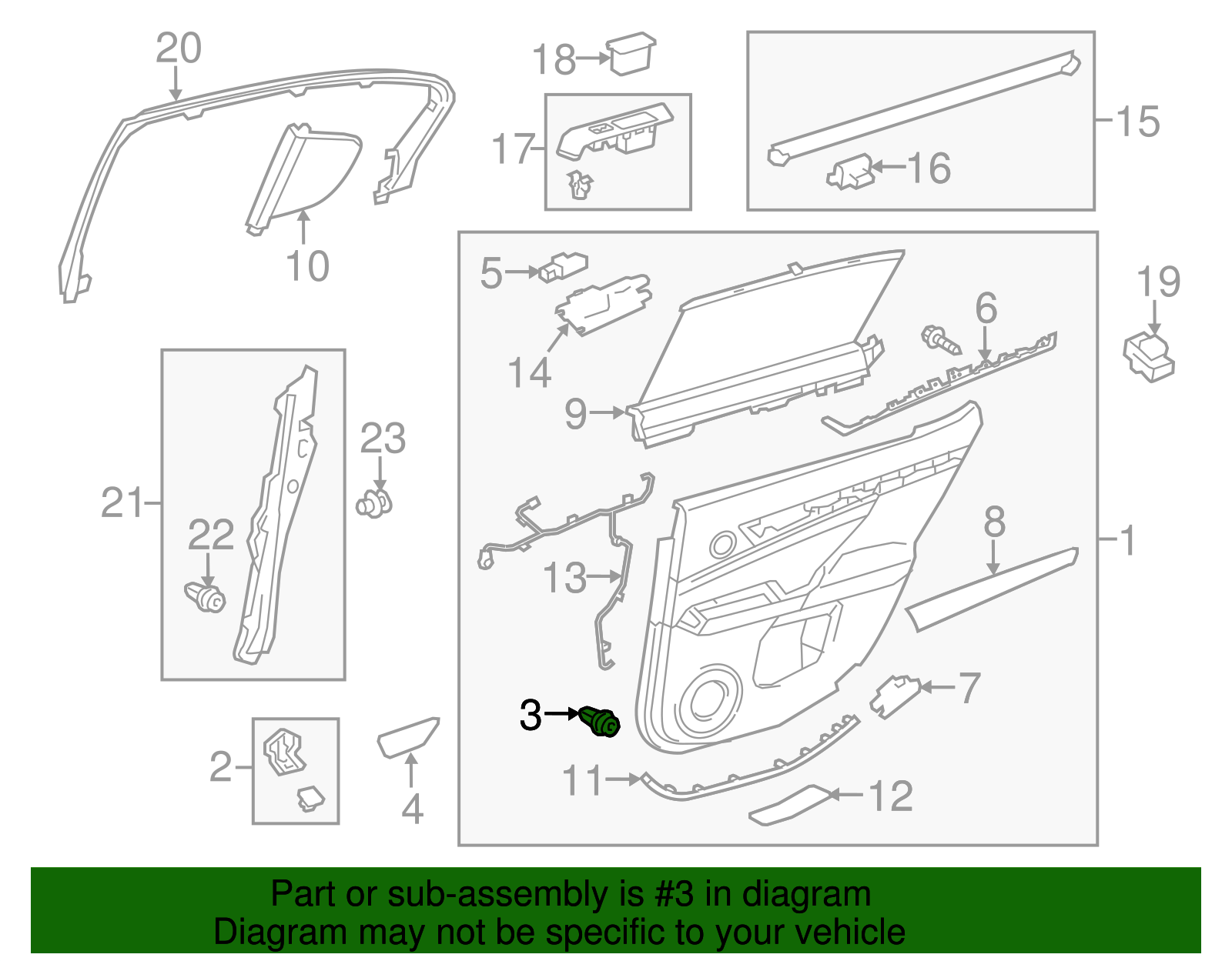 90467-09203 - Door Trim Panel Clip 2002-2025 Lexus | Longo Lexus Parts