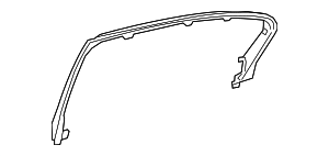 2015-2020 Lexus Frame Molding 67673-30141 | OEM Parts Online