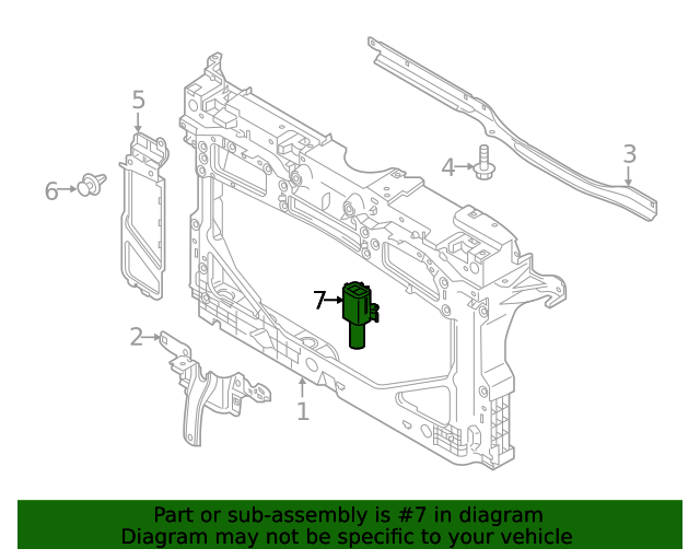 2016-2020 Toyota Temp Sensor 88790-WB001 | OEM Parts Online