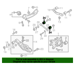 55253-C5000 - Lateral Arm Bushing 2016-2020 Kia Sorento | Kia.Parts Store