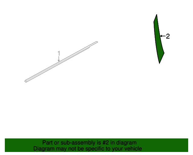 2020-2023 Nissan Armada Applique 802D2-1LA1A | Nissan Parts Plus