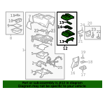 2007-2014 GM Armrest Asm,F/Flr Cnsl Ebony 19328715 | GM Parts Center