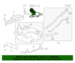 2020 GM Fuel Pump 84606047 | GMPartsDirect.com