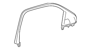 2014-2020 GM Door Window Molding 22978031 | GMPartsDirect.com
